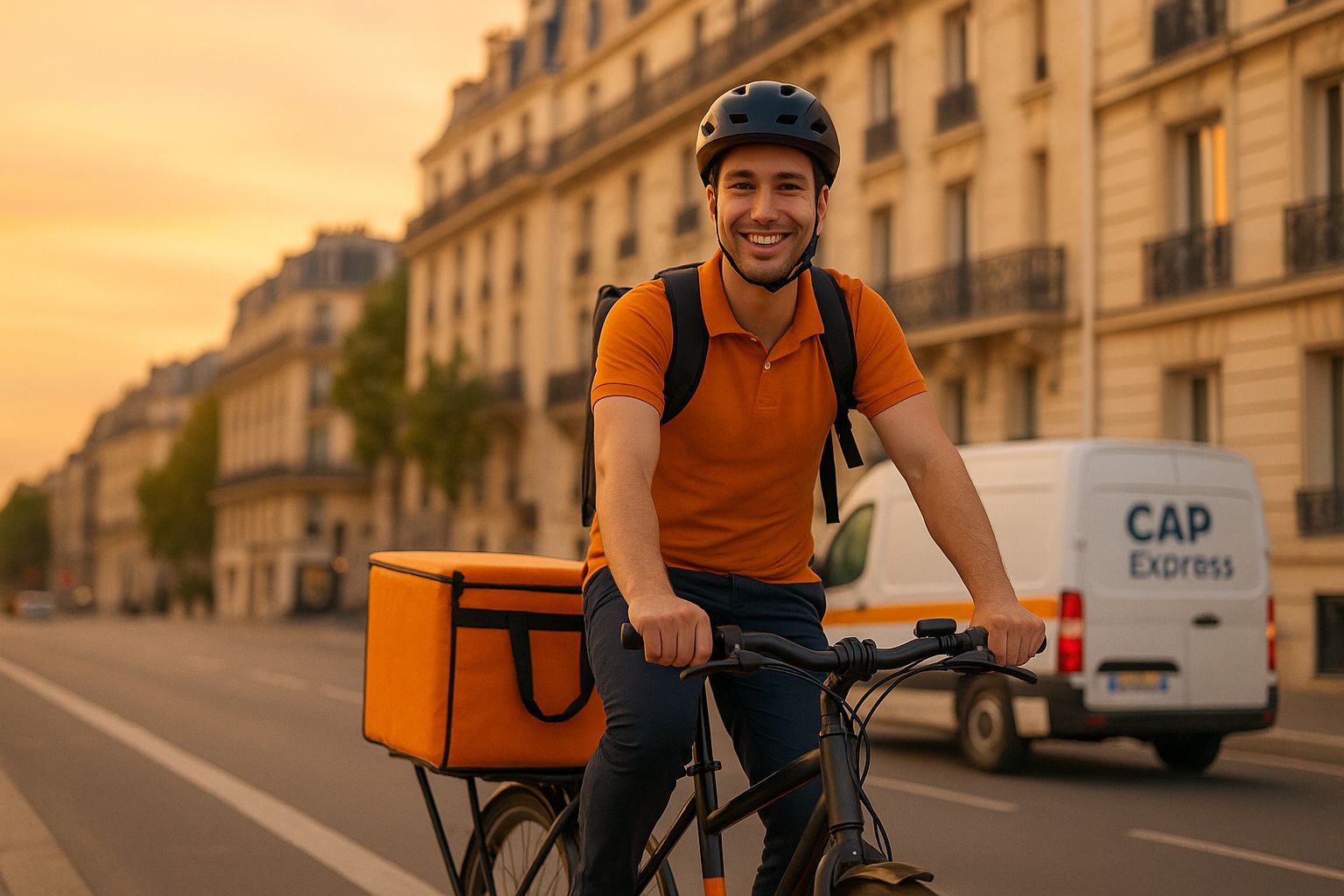 Coursier vélo urgent Paris & petite couronne | CAP Express
